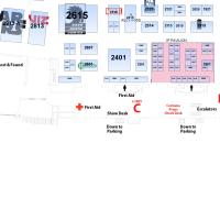 Comic-Con 2025 Floor Plan